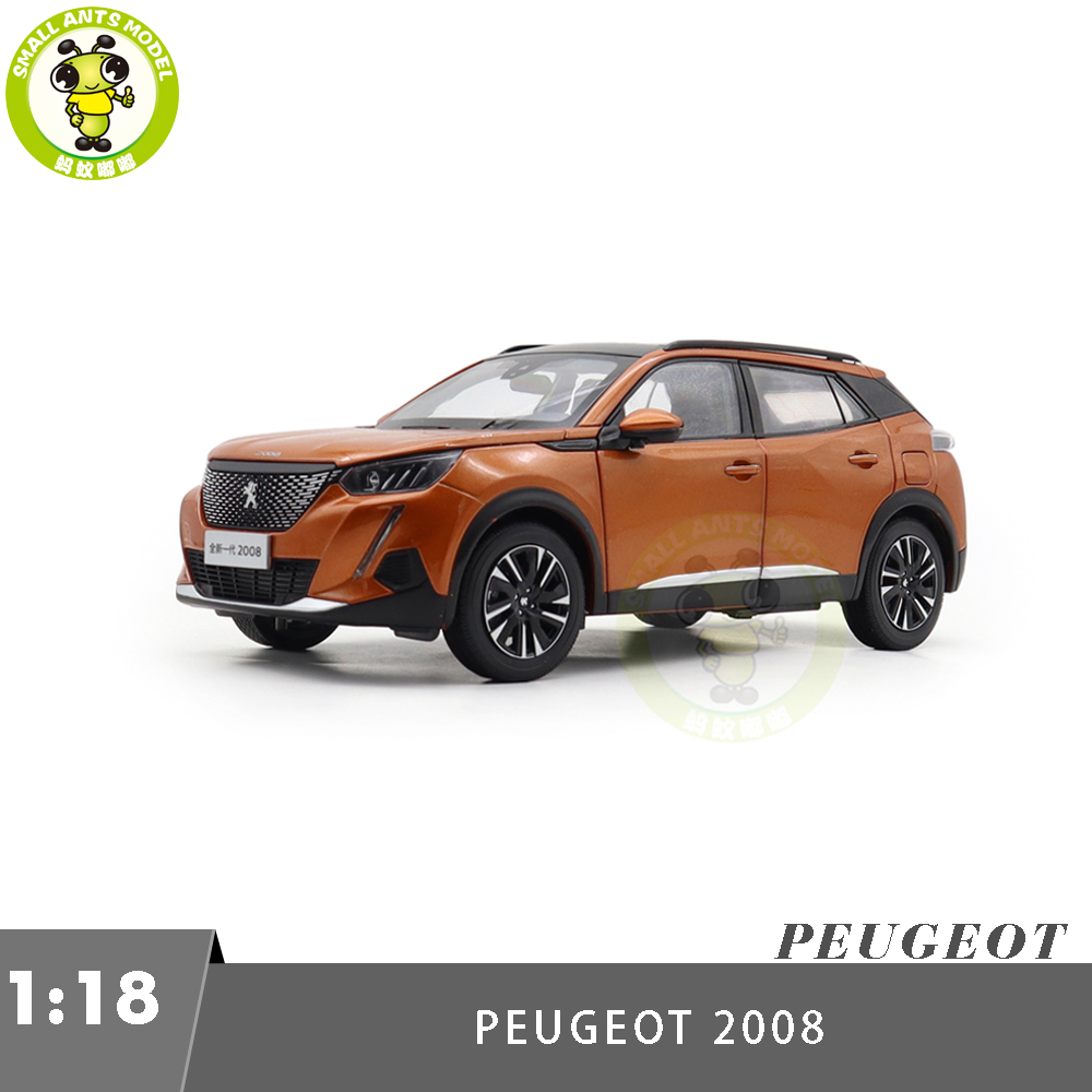 1/18 Peugeot 2008 Diecast Model Toys Car Gifts For Father Friends ...