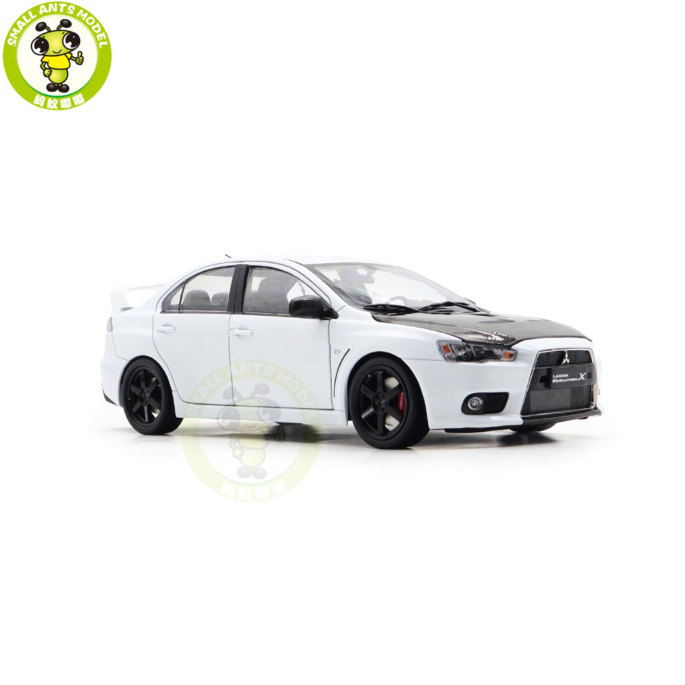 1/18 Mitsubishi Lancer EVO Evolution X 10 With RAYS Volk Racing TE37 ...