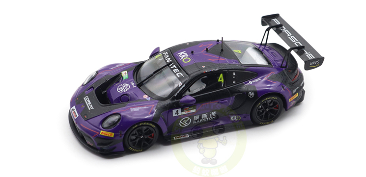 1/43 Porsche 911 GT3 R 2024 GTWCA Kiloworks Minichamps 1/43 Porsche 911 GT3 R 2024 GTWCA Kiloworks Minichamps
