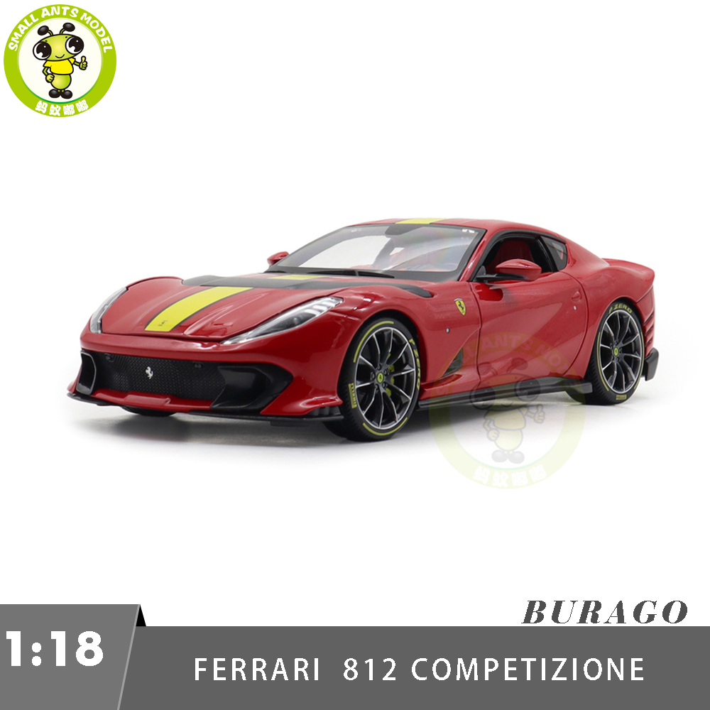 1/18 Ferrari 812C Competizione Bburago 16915 Diecast Model Racing Car ...