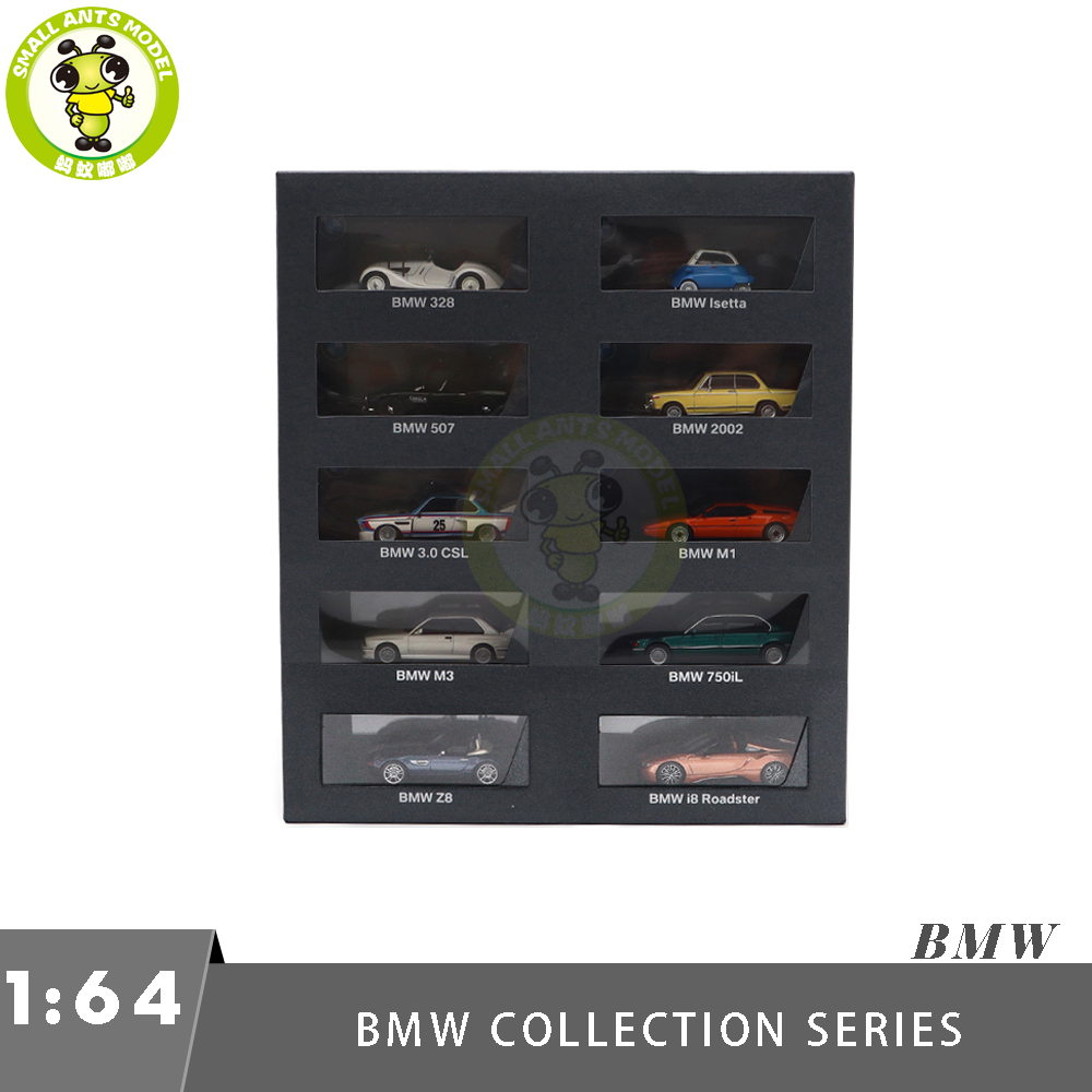 1/64 Almost Real BMW Model Cars Set Isetta 2002 M1 M3 750iL 328 507 3 ...