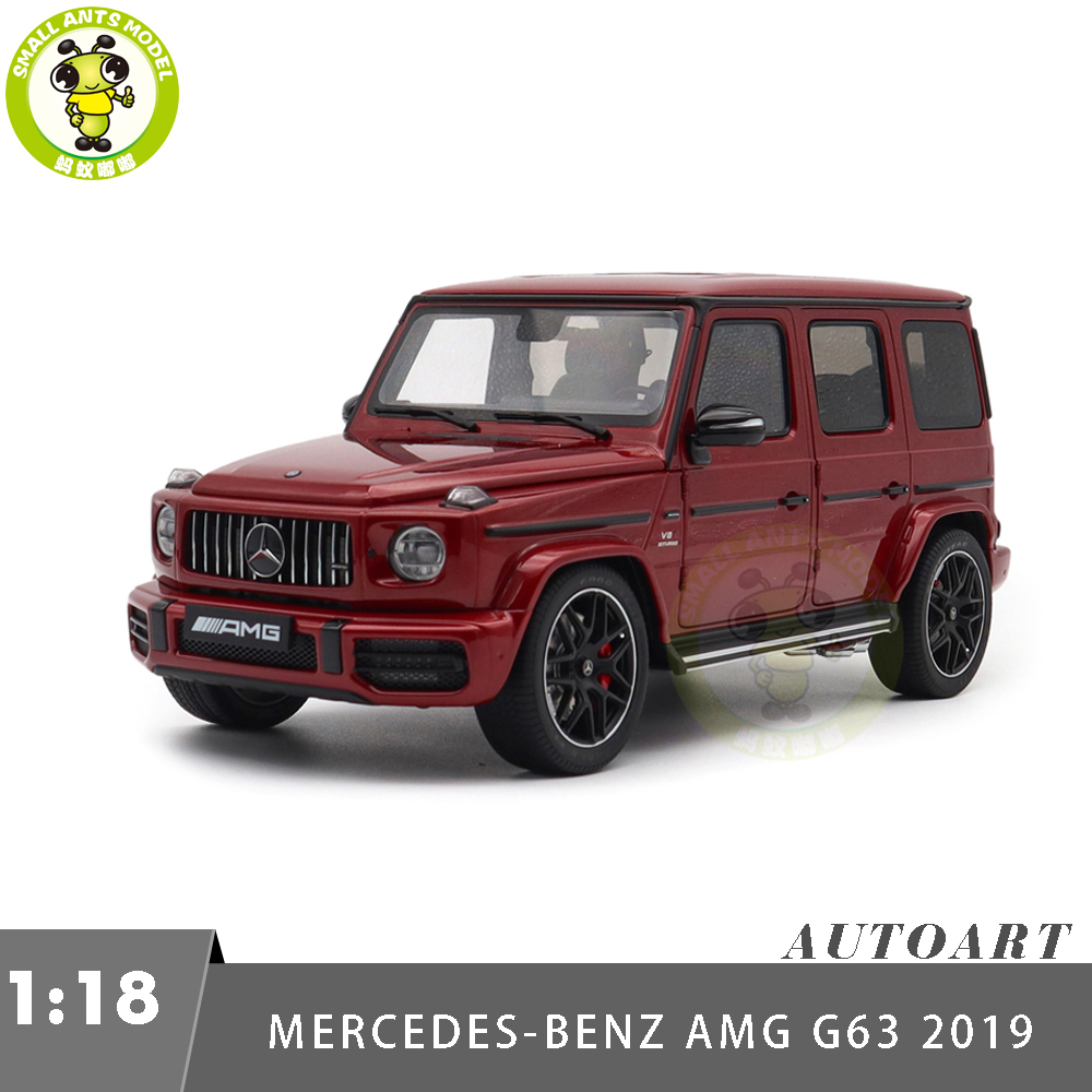 1/18 Mercedes AMG G63 G-Class 2019 AUTOart 76353 Designo Cardinal Red ...