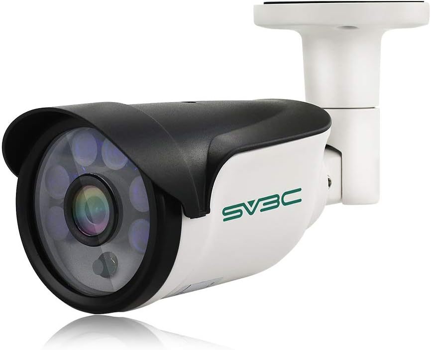 SV3C POE Camera, 4MP POE IP Security Surveillance Camera Outdoor(Wired ...
