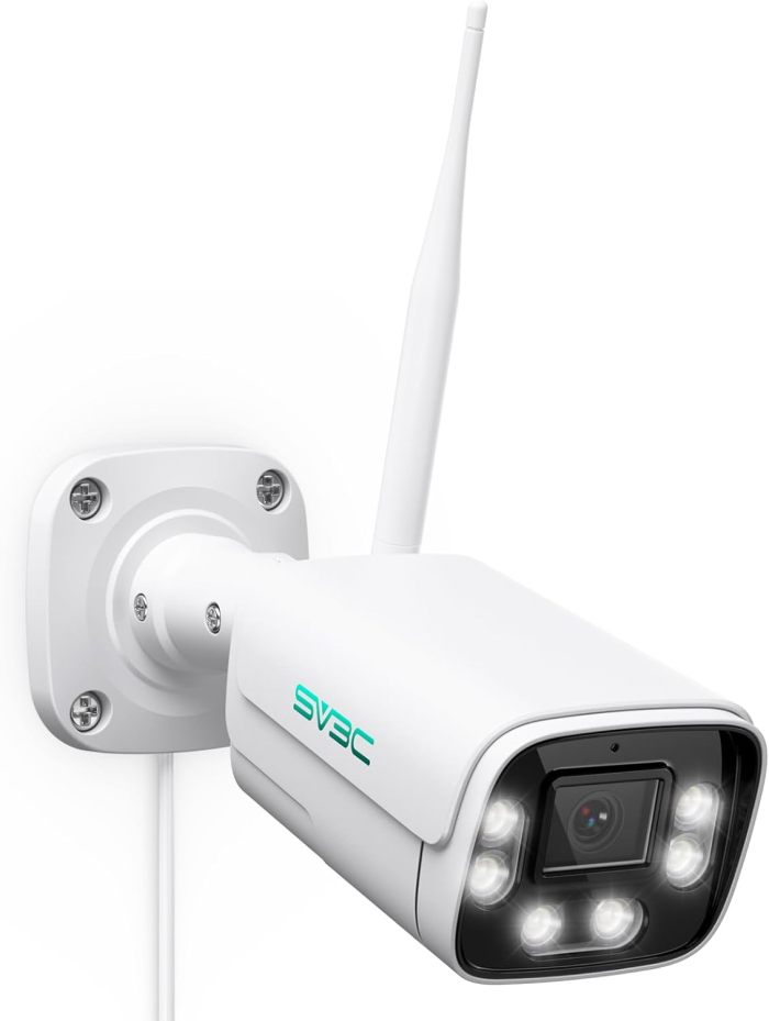 US$ 67.99 ~ US$ 79.99 - SV3C 4K WiFi IP Camera Outdoor, 8MP Wired ...