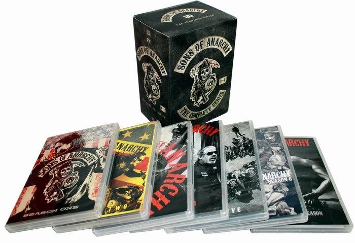 Sons of Anarchy The Complete Series Seasons 1-7 DVD Box Set 30 Disc ...