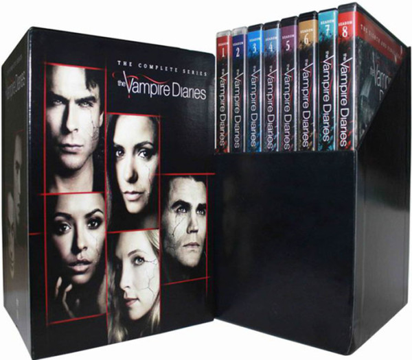 The Vampire Diaries The Complete Series Seasons 1-8 DVD Box Set 38 Disc Free Shipping