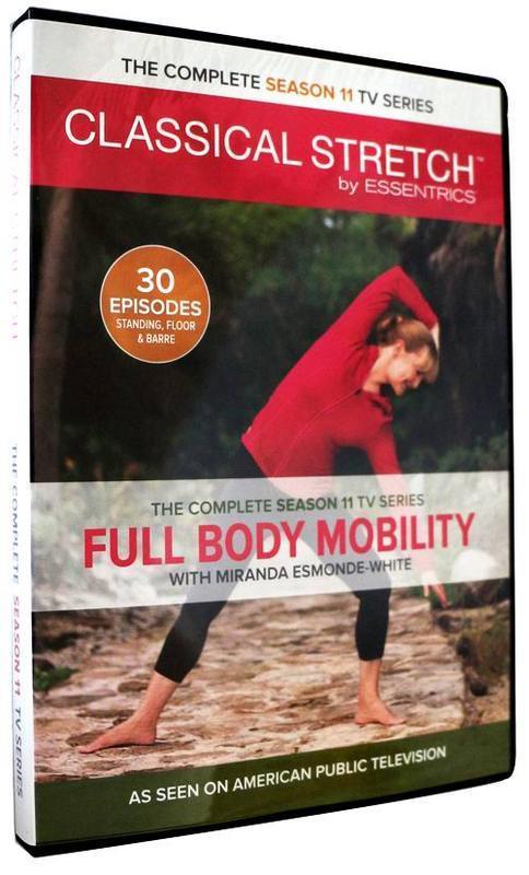 Classical Stretch by Essentrics Season 11 Full Body Mobility DVD 4 Disc ...