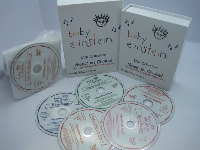 Baby Einstein Collection DVD Box Set 26 Disc Mom's Choice Free Shipping