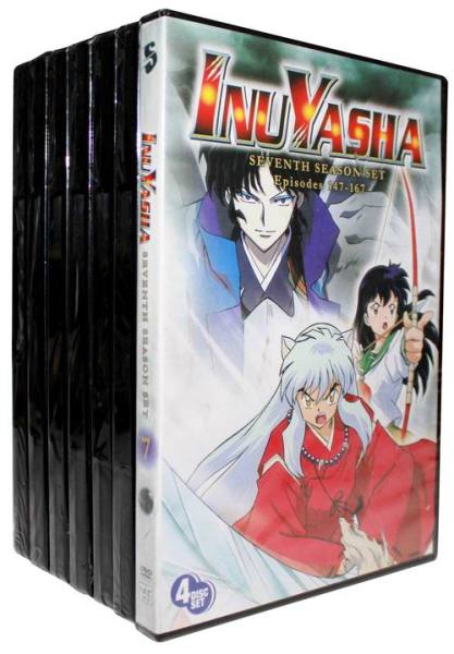 Inuyasha The Complete Series Seasons 1-7 DVD Box Set 32 Disc Free Shipping