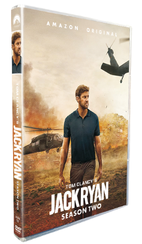Tom Clancy's Jack Ryan Season 2 DVD Box Set 3 Disc Free Shipping