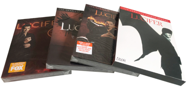 Lucifer The Complete Series Seasons 1-6 DVD Box Set 19 Disc Free Shipping