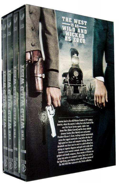 The Wild Wild West The Complete Series Seasons 1-4 26 Disc Set Boxset