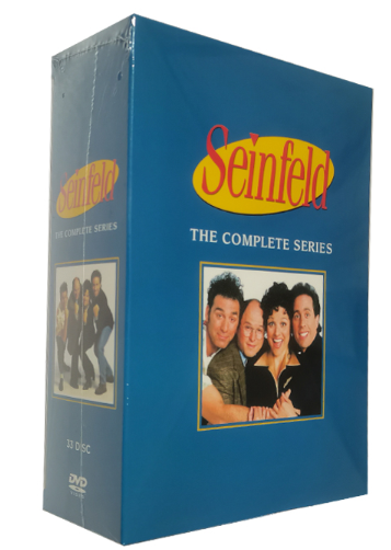 Seinfeld The Complete Series Seasons 1-9 DVD Box Set 33 Disc Free Shipping