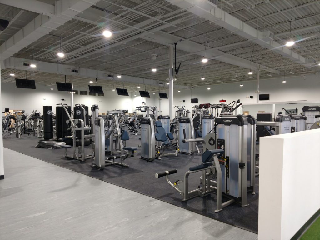 Gym Lighting | Gym Layout | Flexible Lighting Options — Adiding LED ...