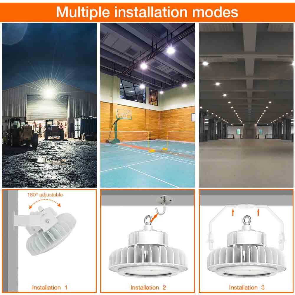 100 Watt High Bay Led Shop Lights | Athletic Center Lighting | Adiding ...