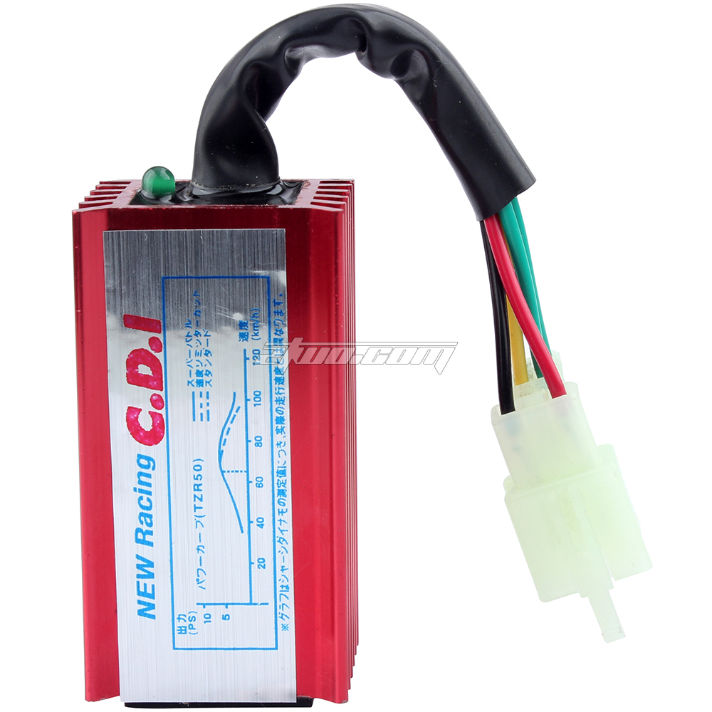US$ 3.36 ~ US$ 4.20 - 6 Pin CDI Ignition Coil Aluminum alloy Racing CDI ...