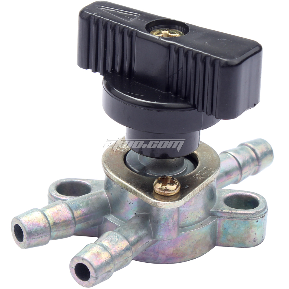US$ 0.96 ~ US$ 1.20 - 3 Way Gas Petcock Fuel Tank Shut Off Valve For E ...