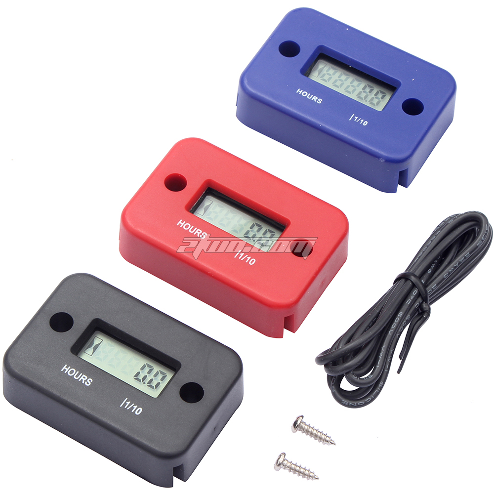 US$ 3.76 ~ US$ 4.70 - Digital Hour Meter LCD Counter For ATV Pit Dirt ...