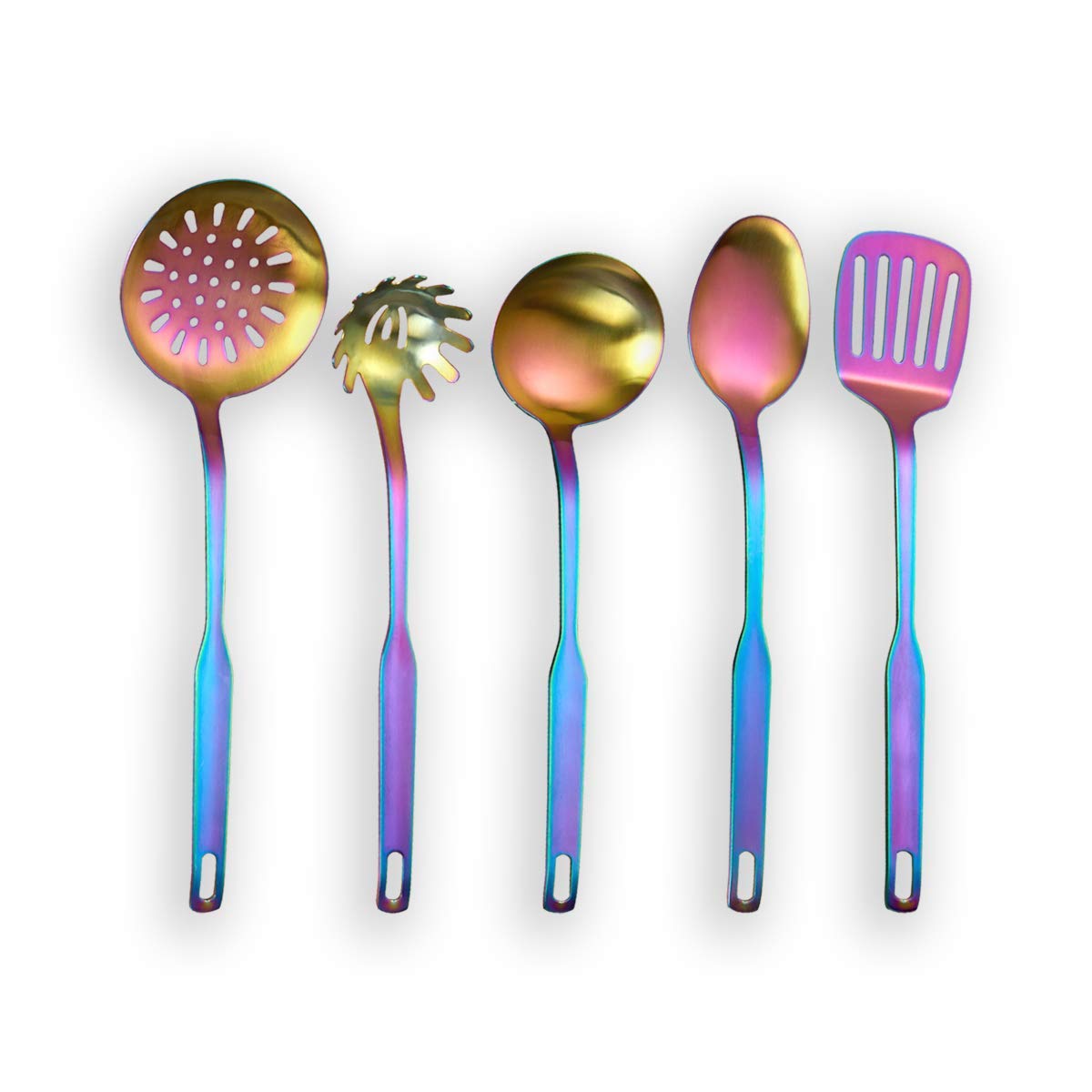 Berglander KT109 Rainbow Stainless steel kitchen utensils set