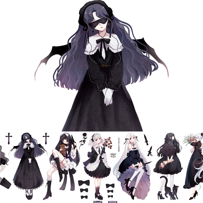 【新七天】マスキングテープ 黑绒 pet 3m