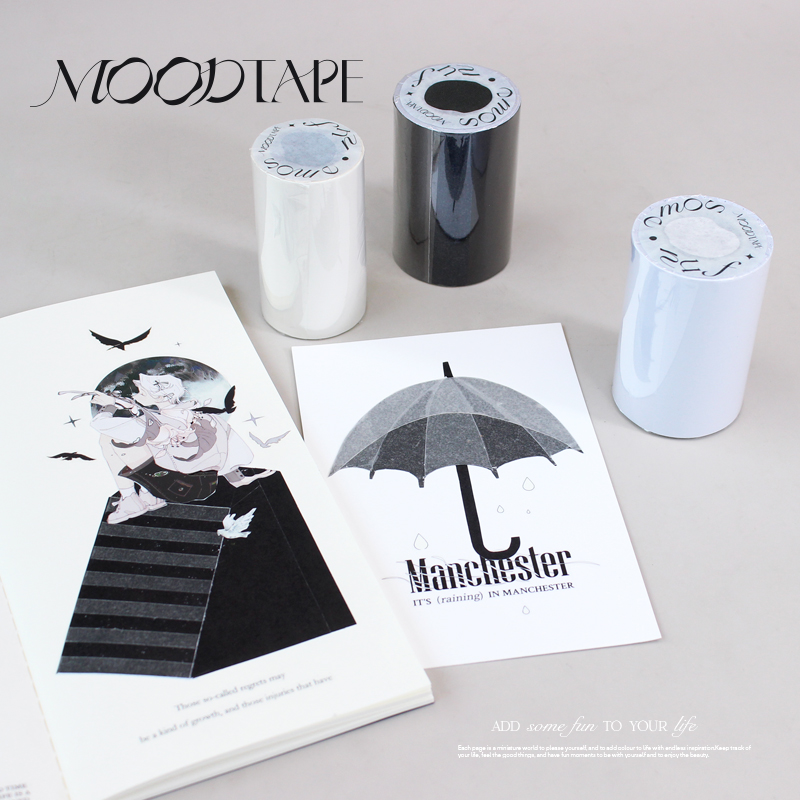 5月下発送【MOODTAPE】マステ 基础 可书写