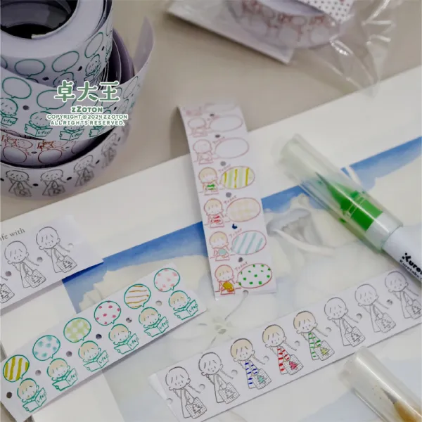 6月下発送【molinta】シール molinta 标签贴纸卷