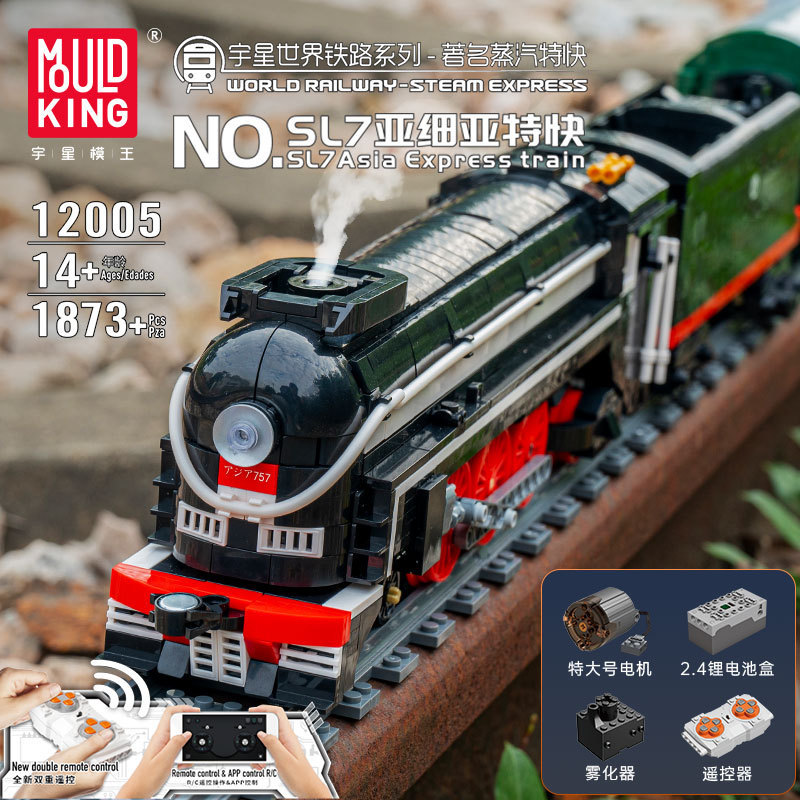 Mould King 12005 SL7 Asia Express Train