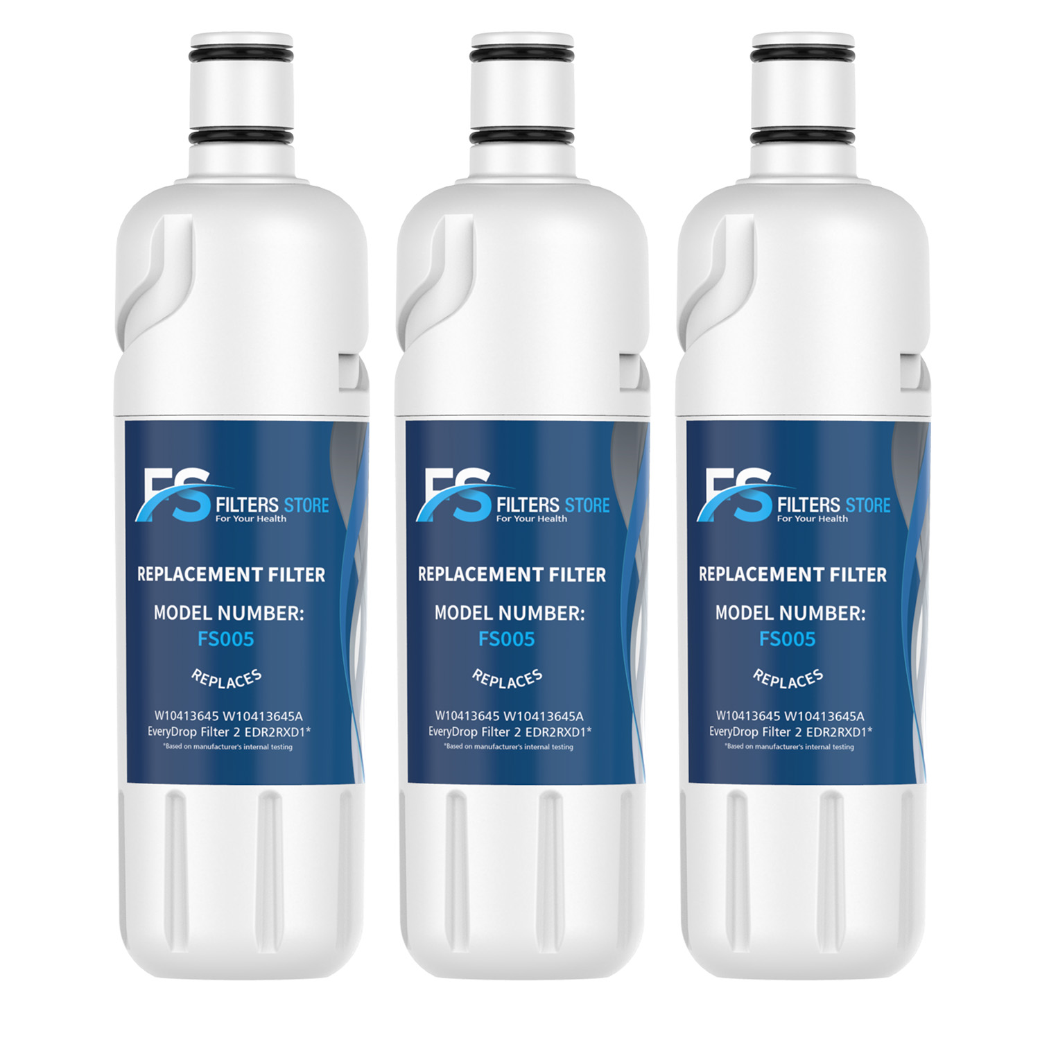 Edr2rxd1, w10413645a Water Filter, Filter 2 By FS (3 Pack)