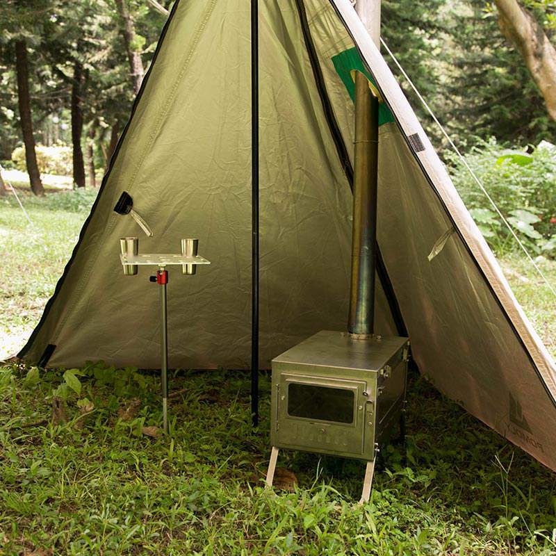 Fort Hot Tent Hot Shelter Backwoods Bungalow With Wood Stove Jack 4 Season Pomoly