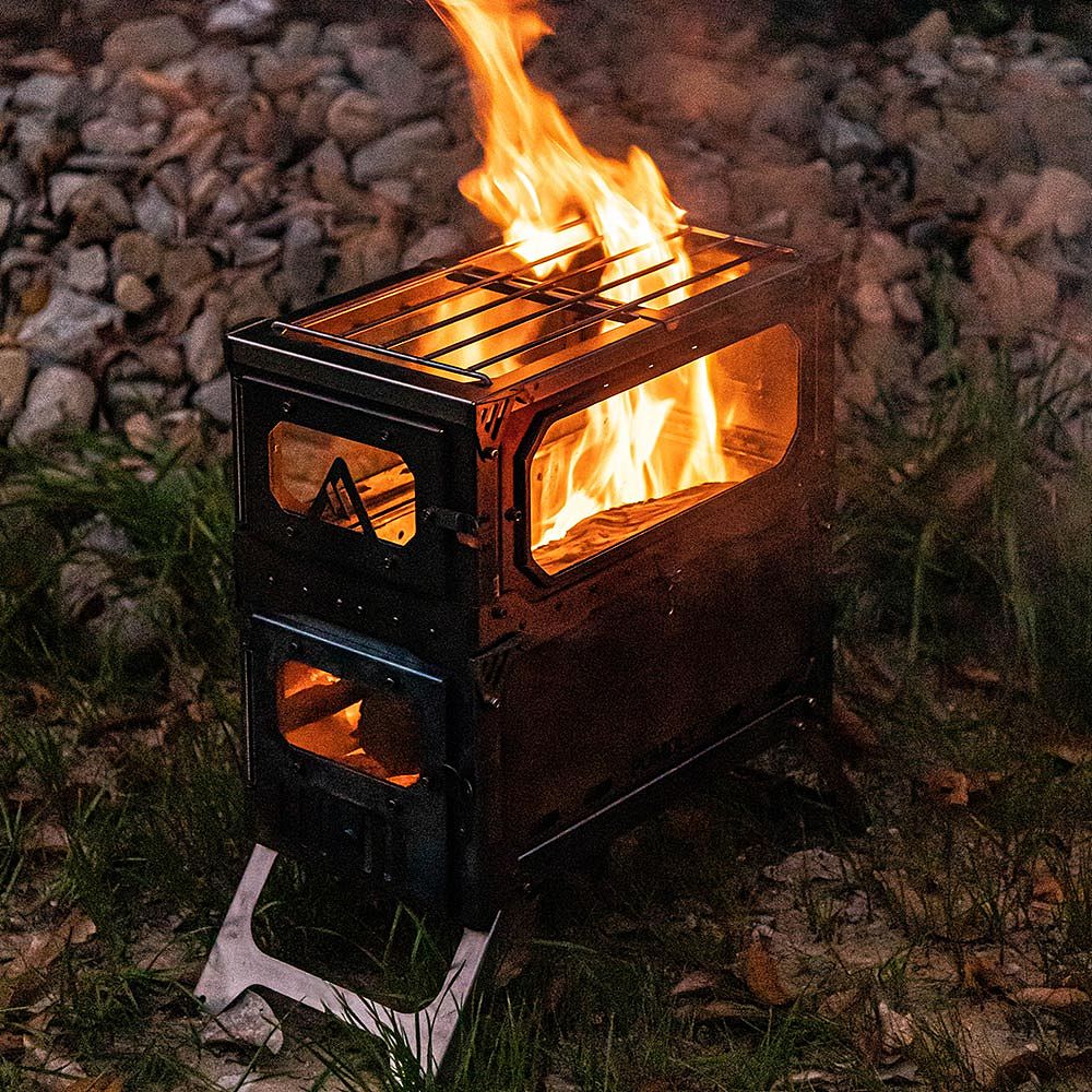 T-Brick & T-Brick Max Ultralight Titanium Campfire Stove Accessory