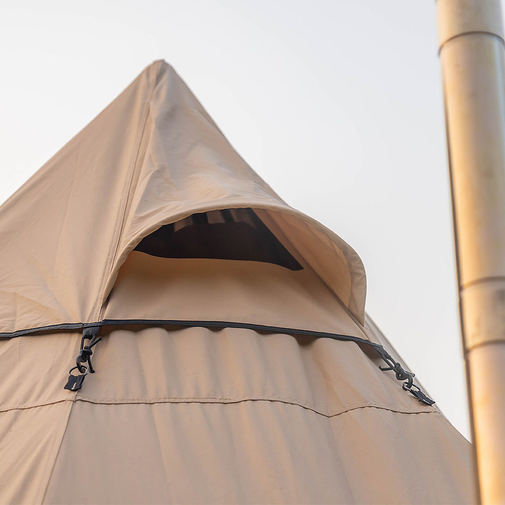 YARN Octa Canvas Hot Tent with Wood Stove Jack 3-5 Person