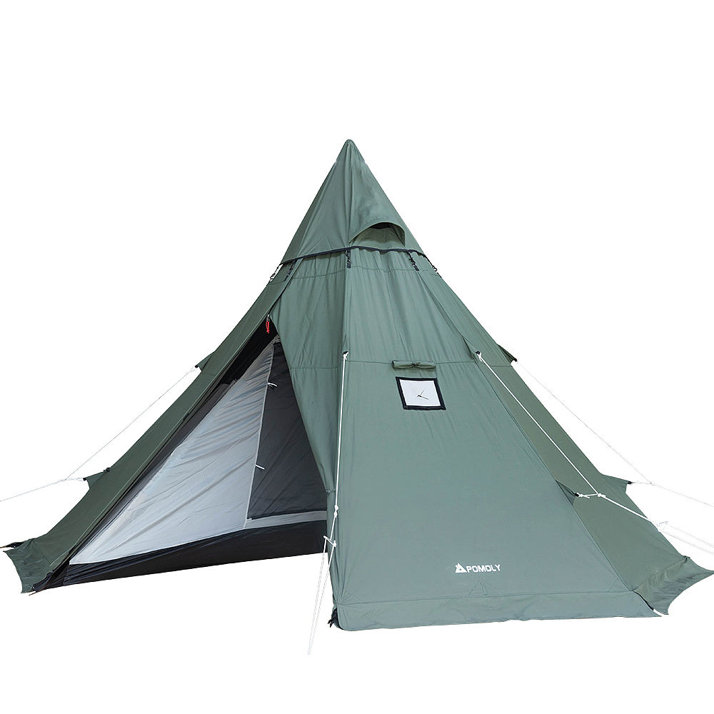 YARN Octa Canvas Hot Tent with Wood Stove Jack 3-5 Person