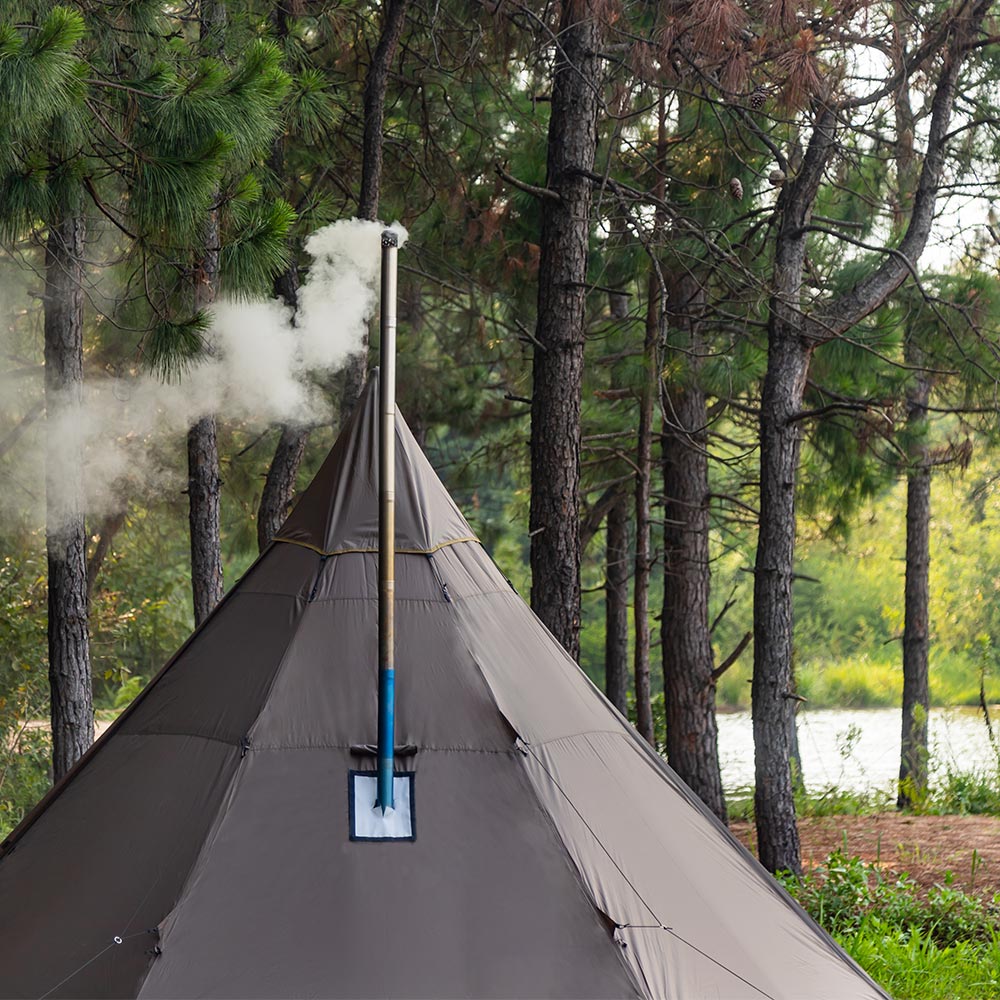 HUSSAR Plus Tipi with Stove Jack 4P Hot Tent | POMOLY 2021 HUSSAR Plus Tipi with Stove Jack 4P Hot Tent | POMOLY 2021