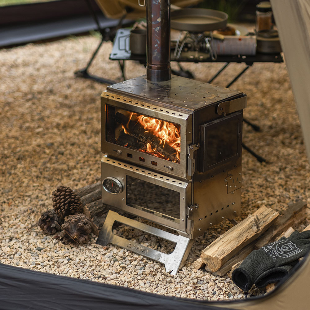 Baker Hot Tent Stove | Camping Fireplace for Hot Tent Camping | Wood ...