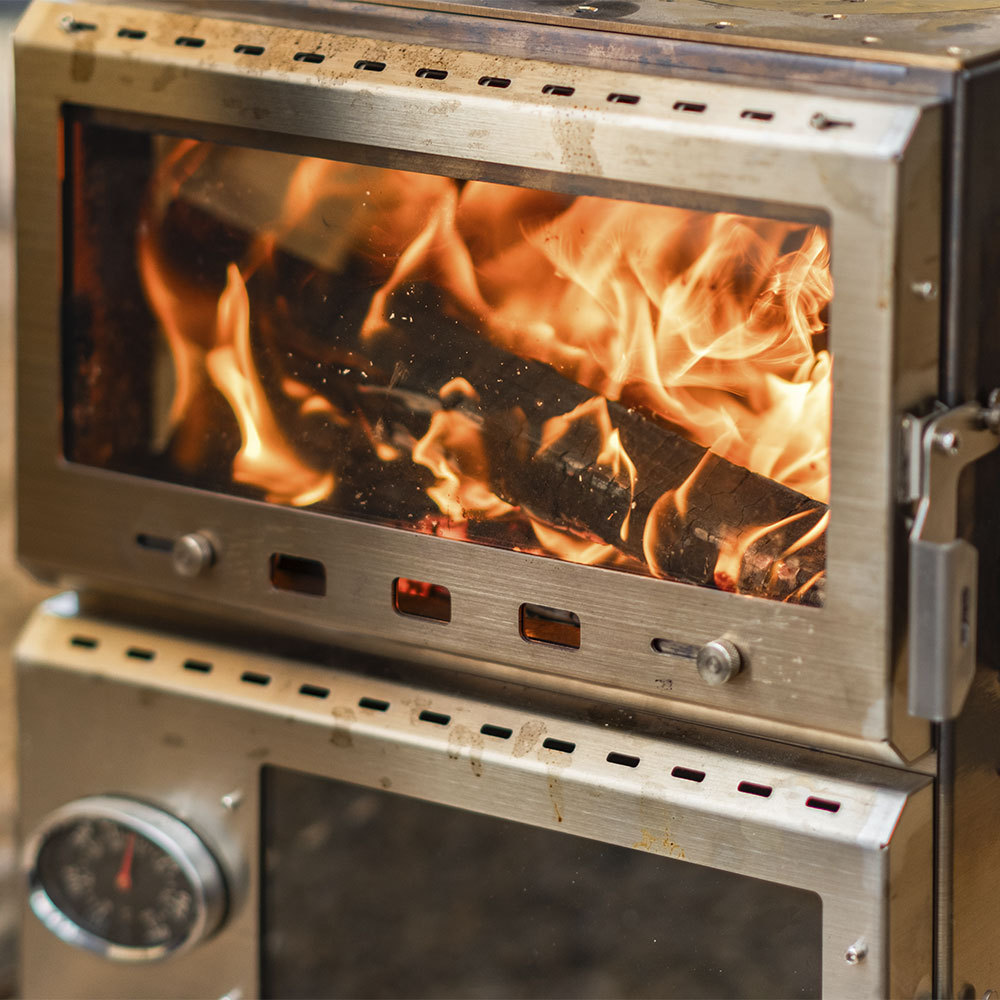 Baker Hot Tent Stove | Camping Fireplace for Hot Tent Camping | Wood ...