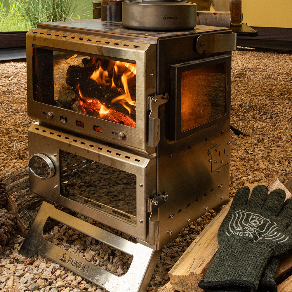 Baker Hot Tent Stove | Camping Fireplace for Hot Tent Camping | Wood ...