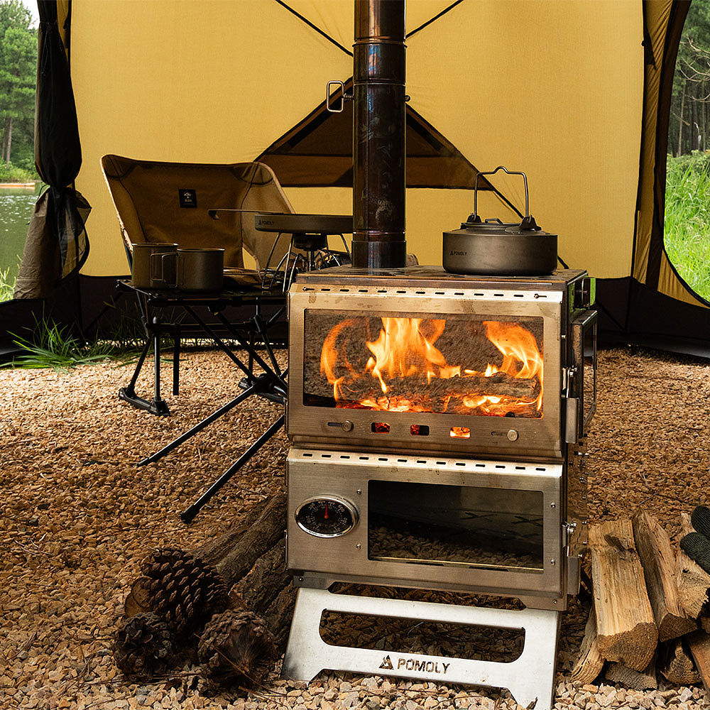 Baker Hot Tent Stove | Camping Fireplace for Hot Tent Camping | Wood ...