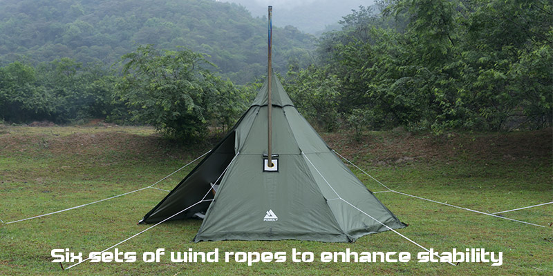 Pyramid Tents for All Seasons