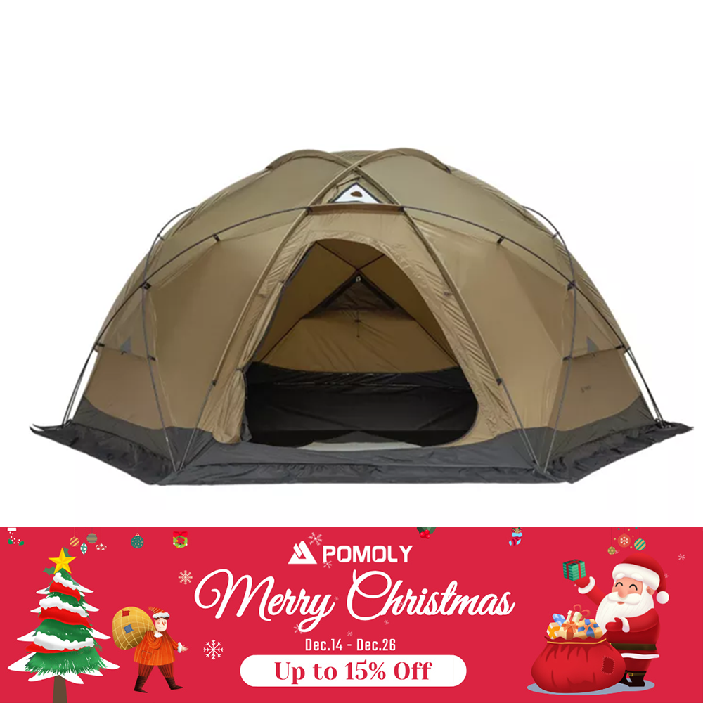 POMOLY Dome Tent | Dome X4 Freestanding Tent Dome Hot Tent Large Round ...