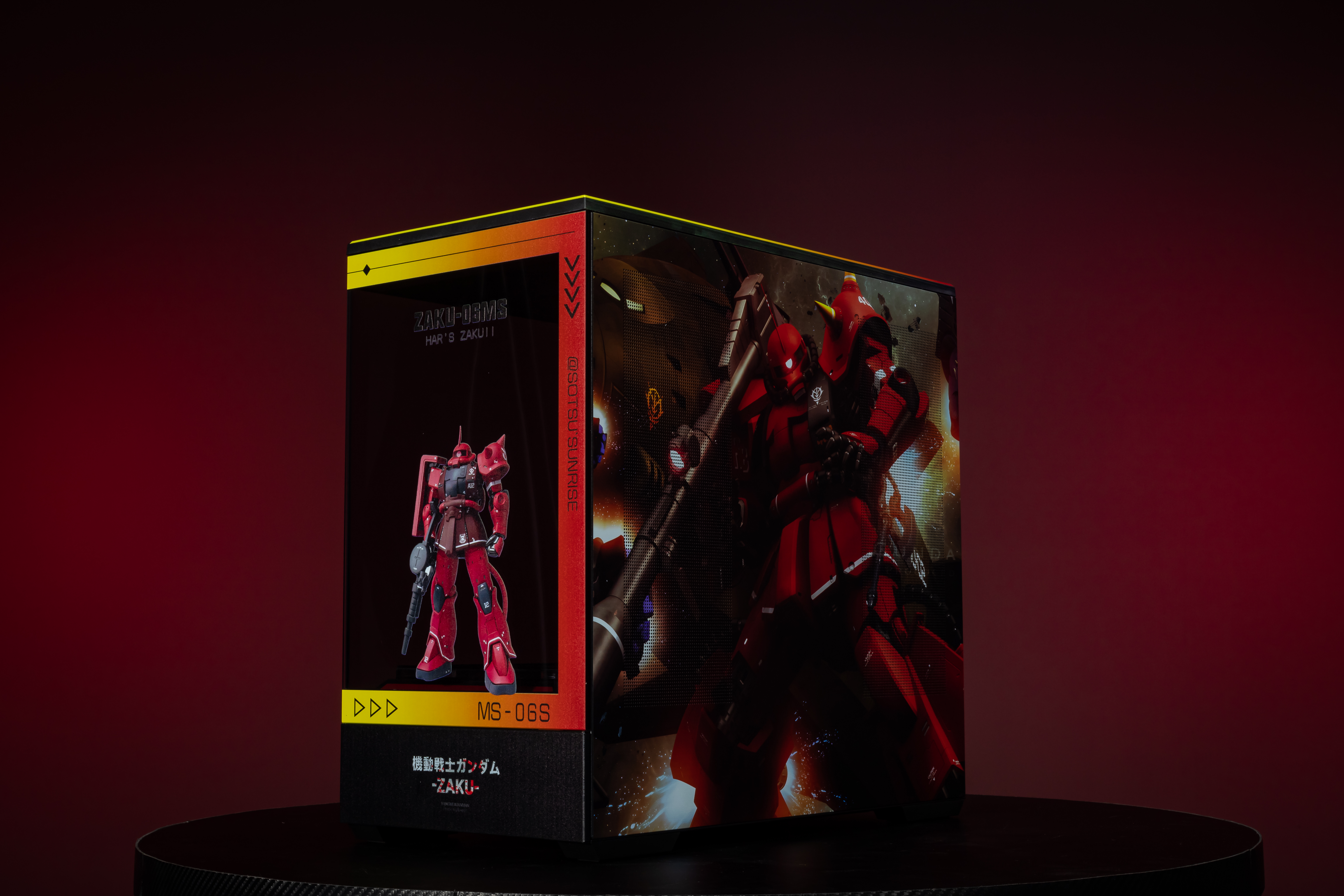 US$ 199.99 - Customized Aigo Micro-ATX ITX Cpmputer Case, 6 Sides + 2 Light Panels Could Be ...