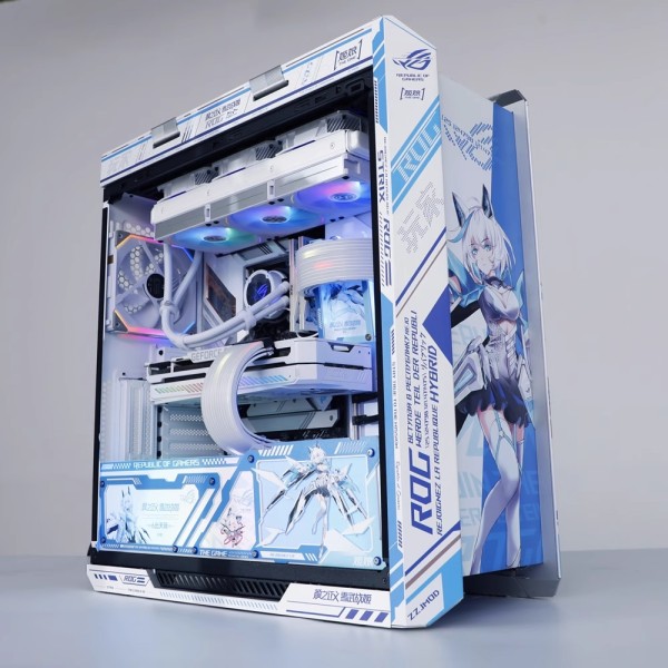 US$ 699.99 - ASUS GX601 ROG SE7EN Strix Helios RGB ATX/EATX Mid-tower ...