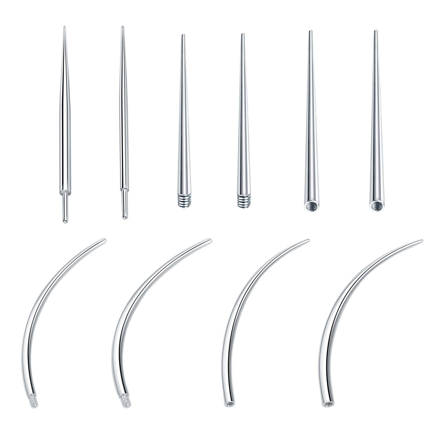 Stainless Steel Piercing Guide Rod Internal and External Thread Rod ...