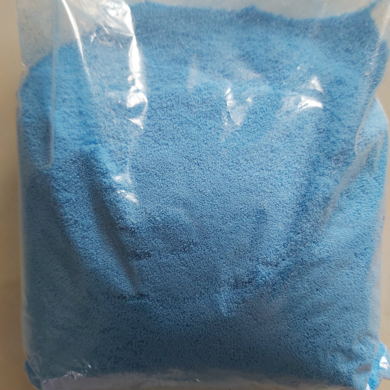 Blue color washing powder laundry detergent powder for SouthAmerican market