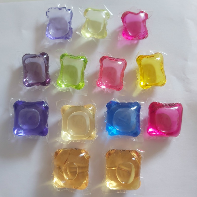 Single chamber Laundry liquid pods washing detergent capsules 15g with ...