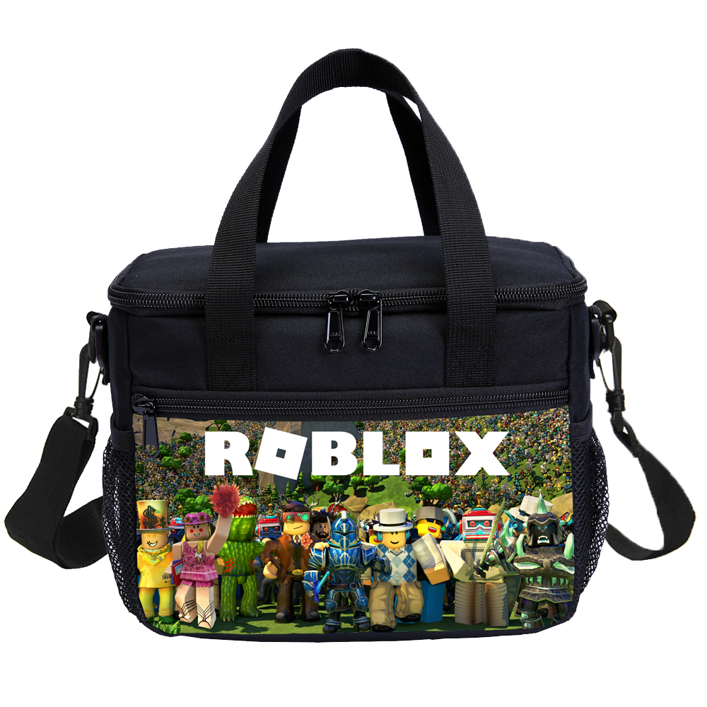 Roblox Lunch Bag Game Image Print School And Office Thermal Meal Lunch Box