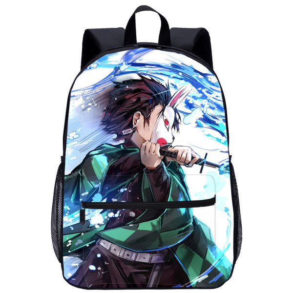 Anime Cartoon Backpack Large Capacity Kids School Bag Back To School ...