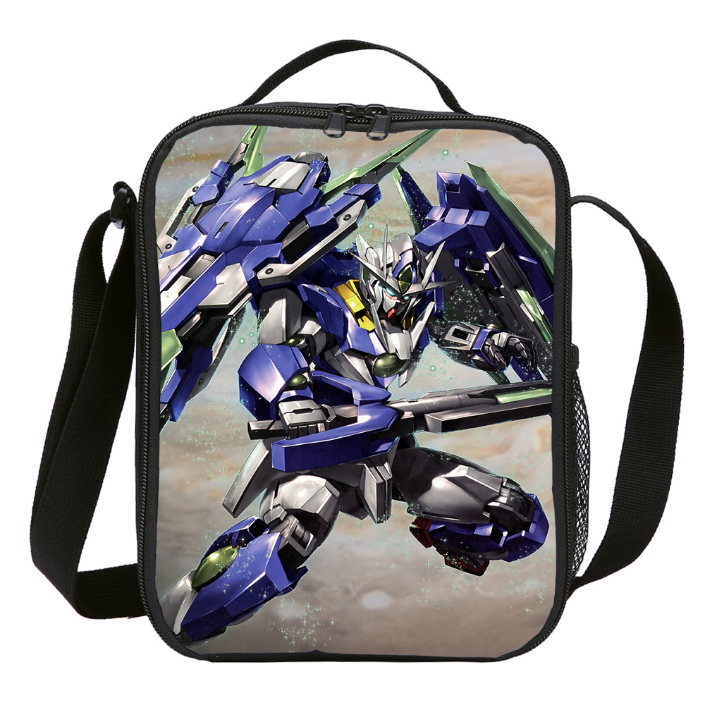Wholesale Cartoon Lunch Bag MOBILE SUIT GUNDAM Small Tote Thermal Bag