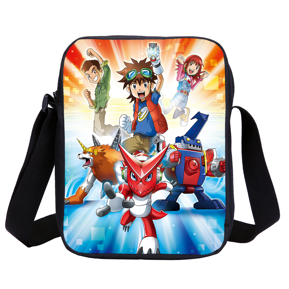 Wholesale Messenger Bag Digimon Digital Monster Kids Small Satchel Bag ...
