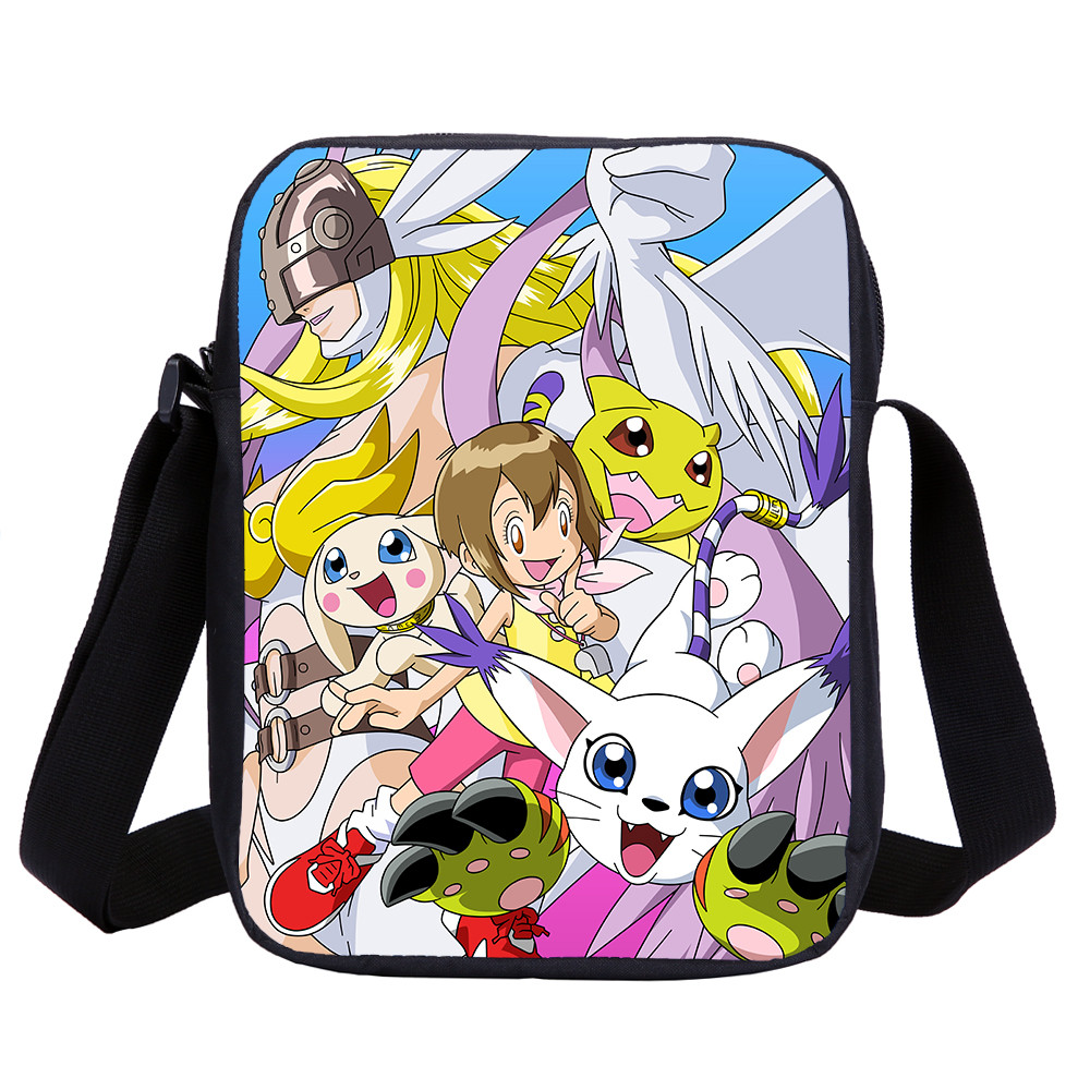 Wholesale Messenger Bag Digimon Digital Monster Kids Small Satchel Bag ...