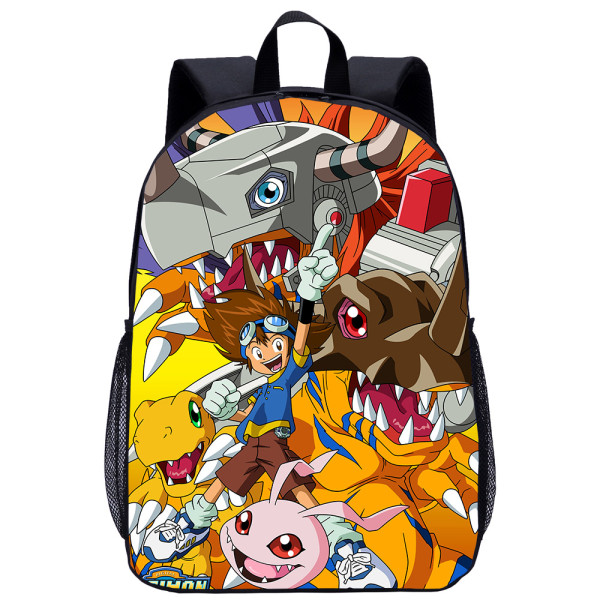 Wholesale Backpack Kids Digimon Digital Monster School Bag For Boy And Girl